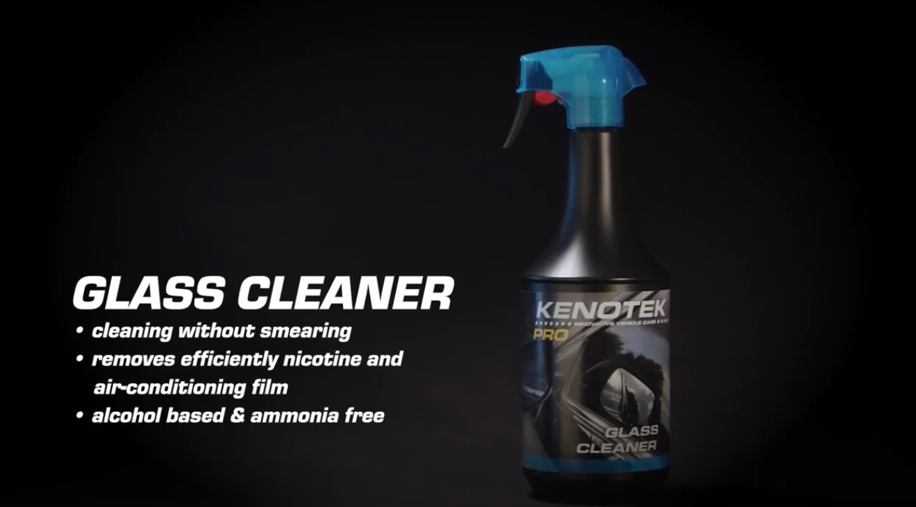 KENOTEK GLASS CLEANER 1L do mycia i czyszczenia szyb, luster - Provaco